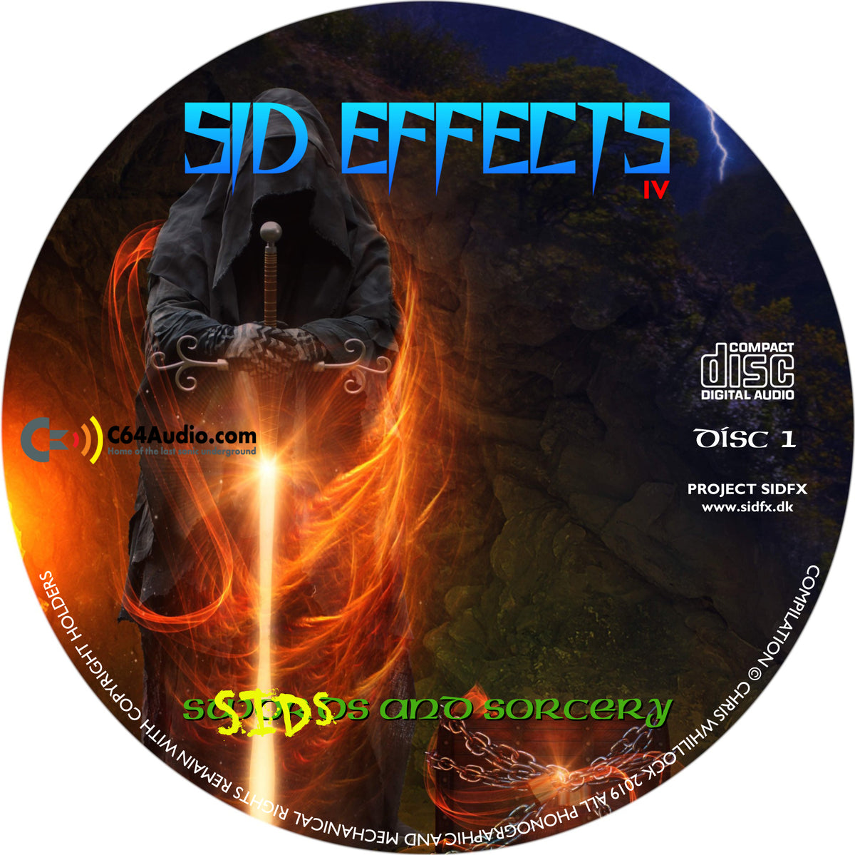 SID Effects IV - SIDs and Sorcery (free digital album) – C64Audio.com